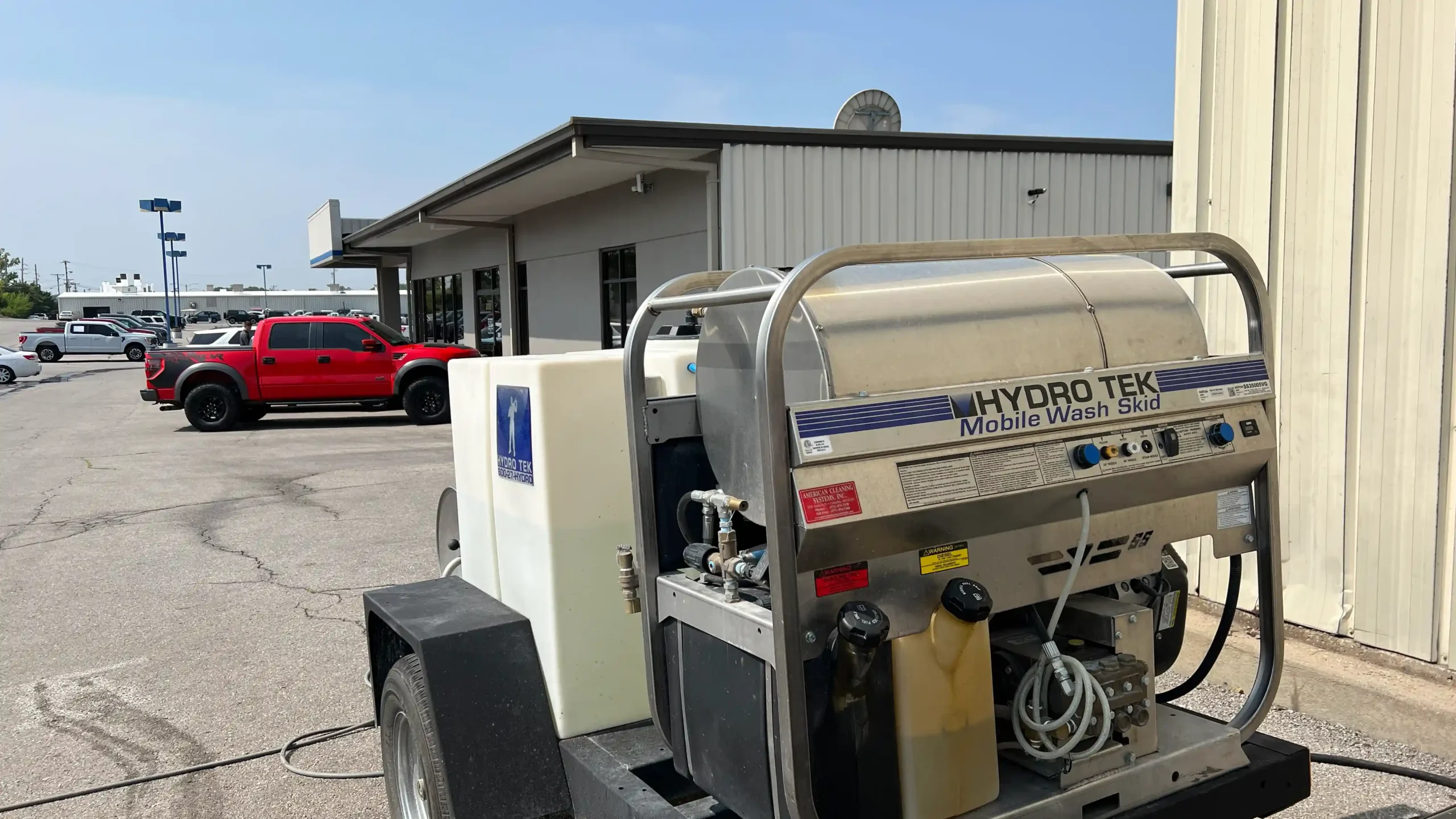 Hot Water Pressure Washing - Peak Performance Pressure Wash